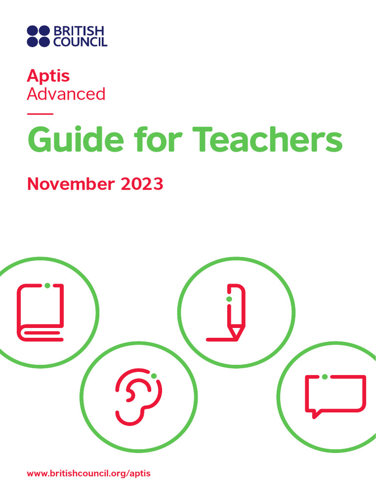 Aptis Advanced Guide For Teachers 2023 | PDF | Reading Comprehension ...