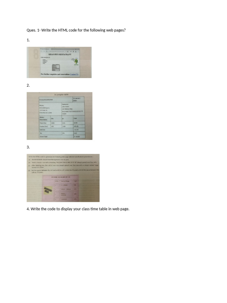 Practical Work For Class 10 | PDF