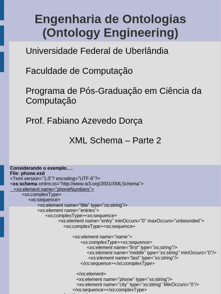 Aula05-XML-Schema | PDF | Xml Schema | Persistence Aula05-XML-Schema | PDF | Xml Schema | Persistence