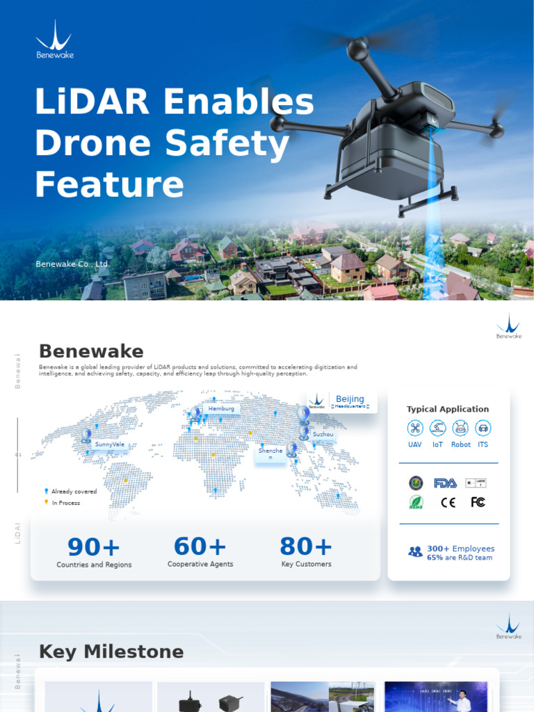 LiDAR Solutions for Drone Safety | PDF | Unmanned Aerial Vehicle | Lidar