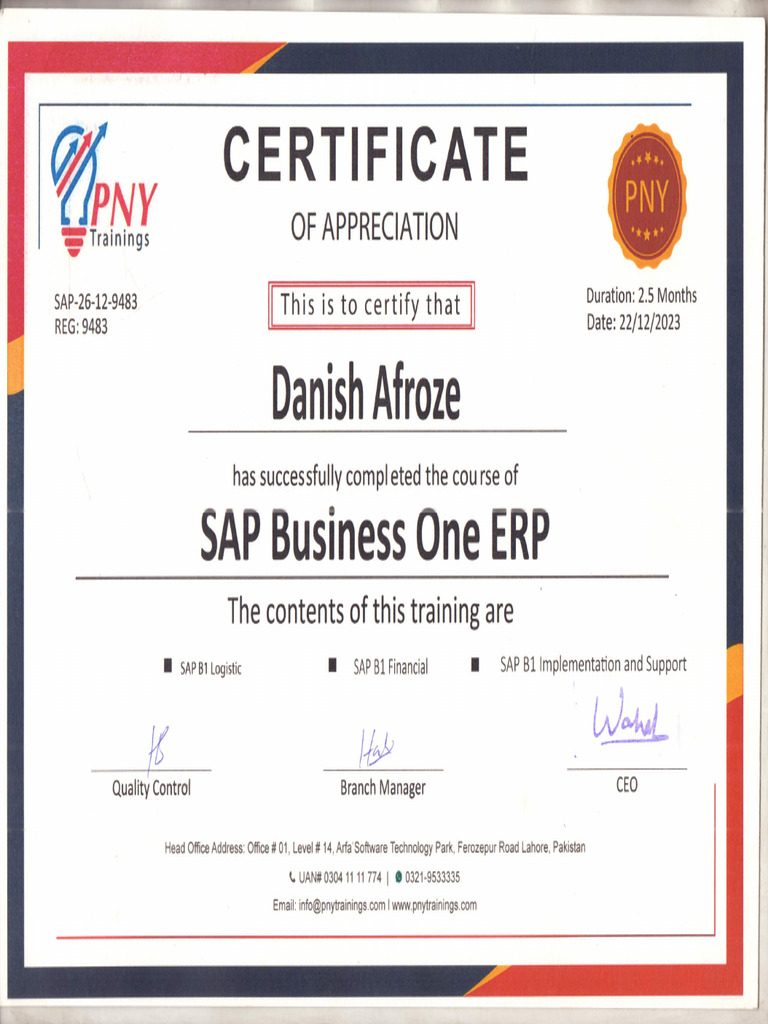 Sap B1 | PDF