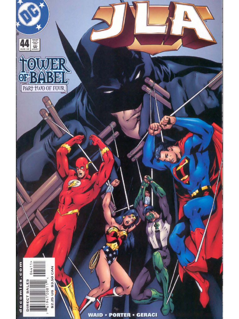 002 JLA 044 Tower of Babel 2 | PDF