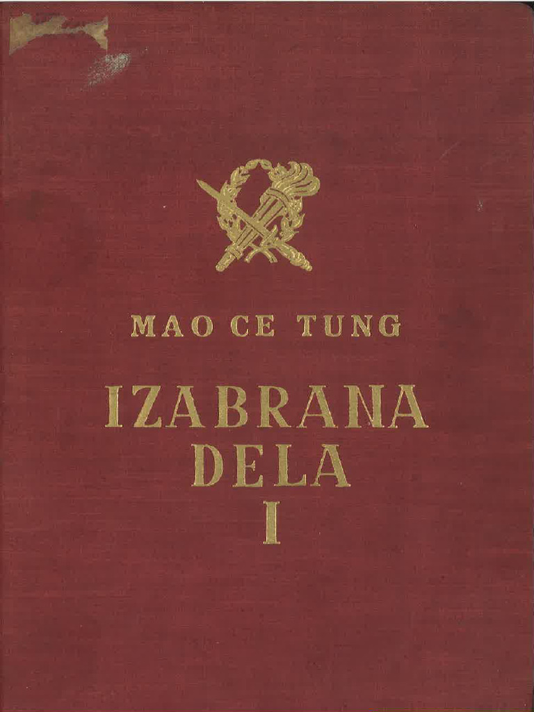 Mao Ce Tung Izabrana Dela 1 | PDF
