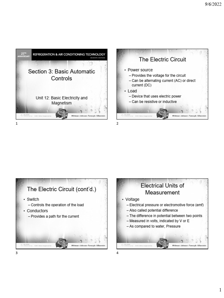 Basic Electricity | PDF | Capacitor | Voltage