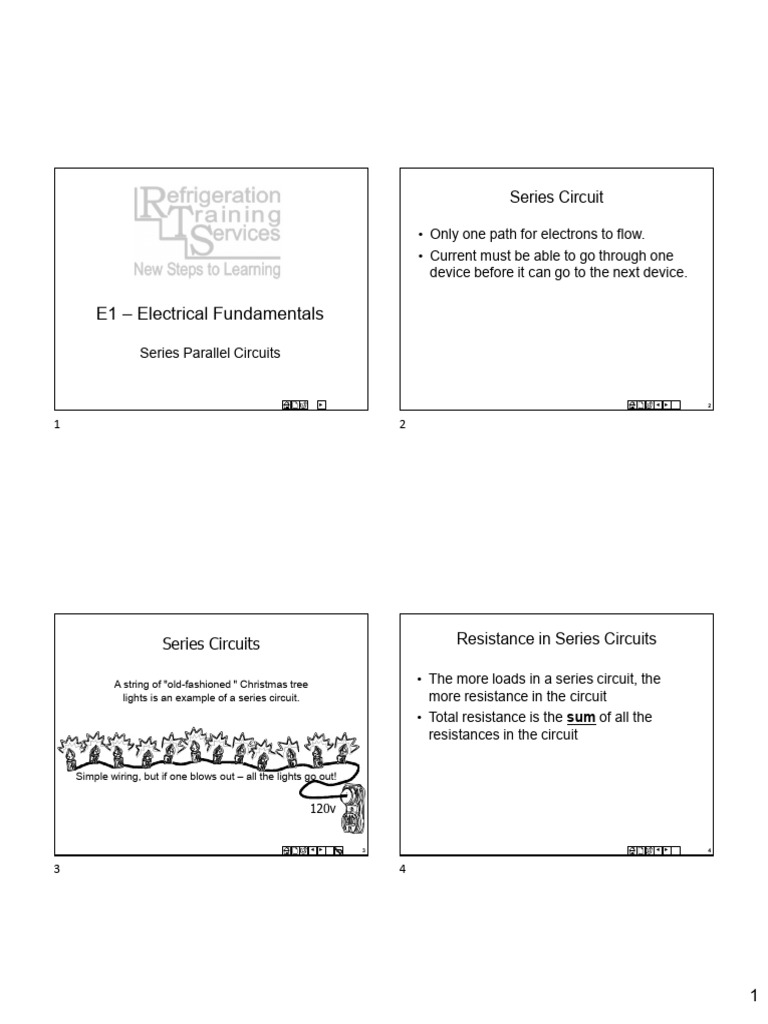 Series Parallel | PDF | Series And Parallel Circuits | Electric Current