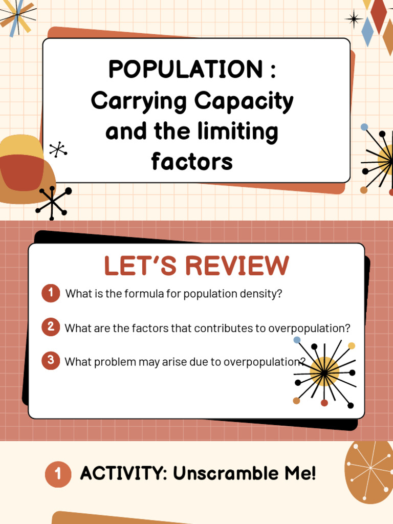 Understanding Carrying Capacity Factors | PDF | Ecosystem ...