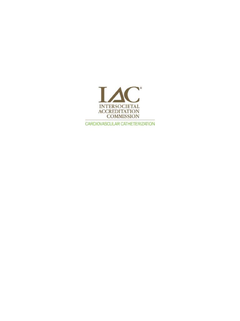 IAC Guidelines for Cardiovascular Accreditation | PDF | Cardiology ...