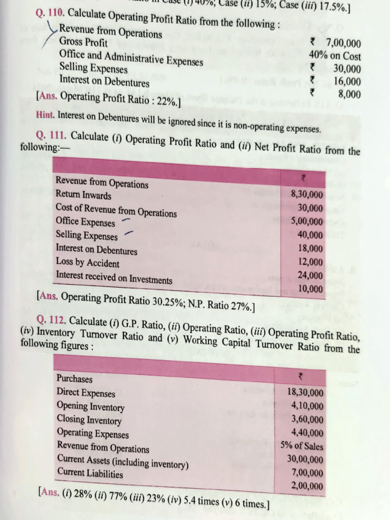 Accounting Ratios Guide | PDF | Revenue | Equity (Finance)