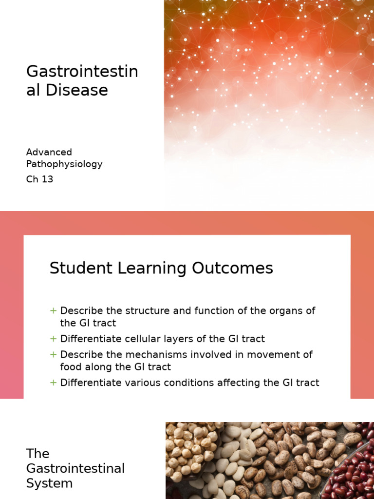 GI Tract Pathophysiology Overview | PDF | Gastrointestinal Tract | Stomach