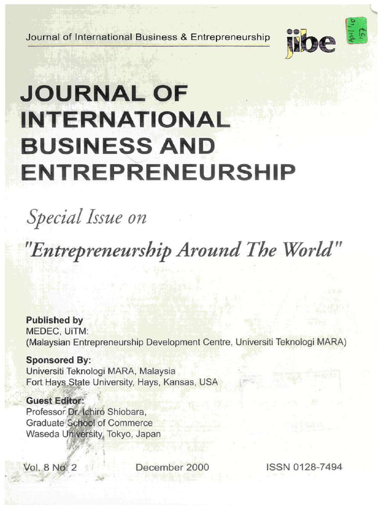 Global Perspectives on Entrepreneurship | PDF | Entrepreneurship | Portugal