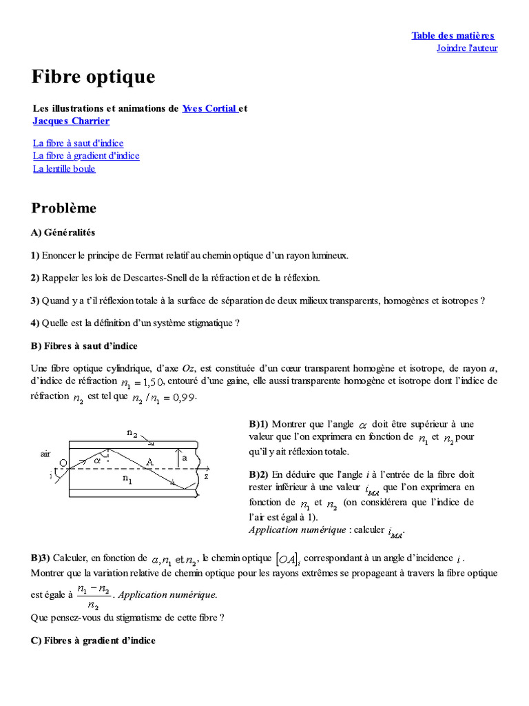 9 Fibre Optique | PDF