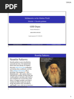4.2 Rosette Patterns | PDF | Symmetry | Classical Geometry
