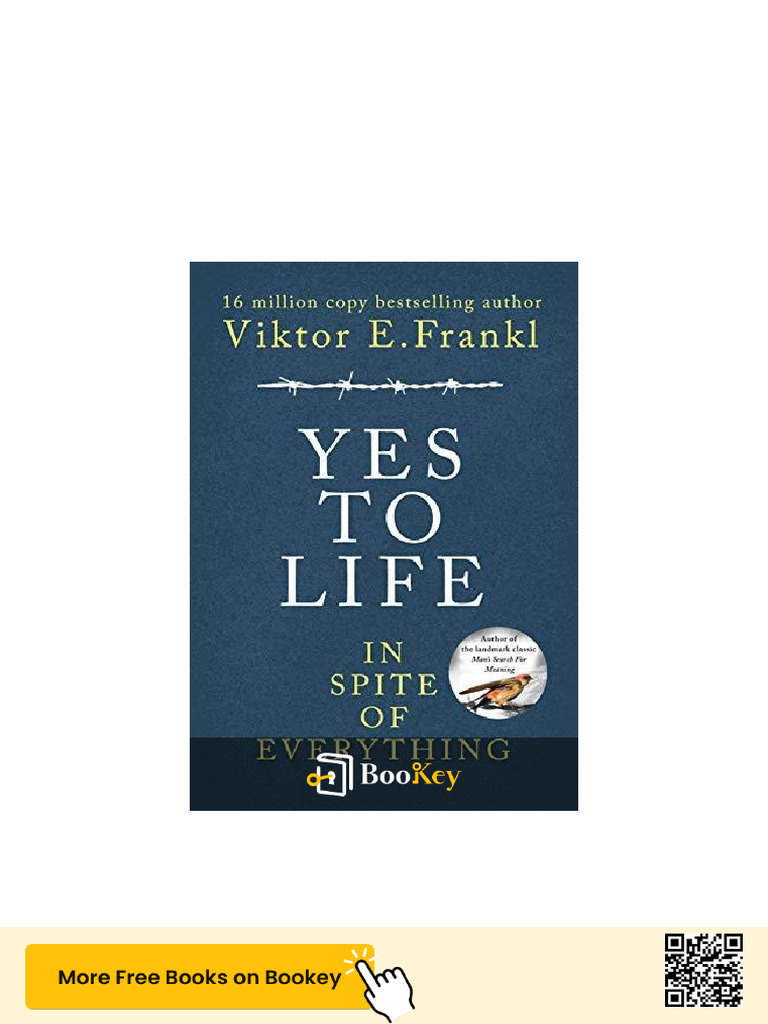 Yes to Life: Finding Meaning in Suffering | PDF | Mindset ...