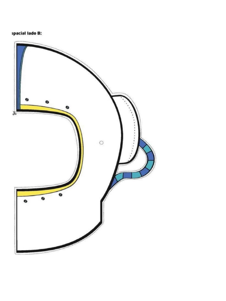 molde-casco-astronauta Familia Matías | PDF