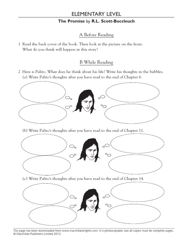 The-Promise-Worksheet | PDF
