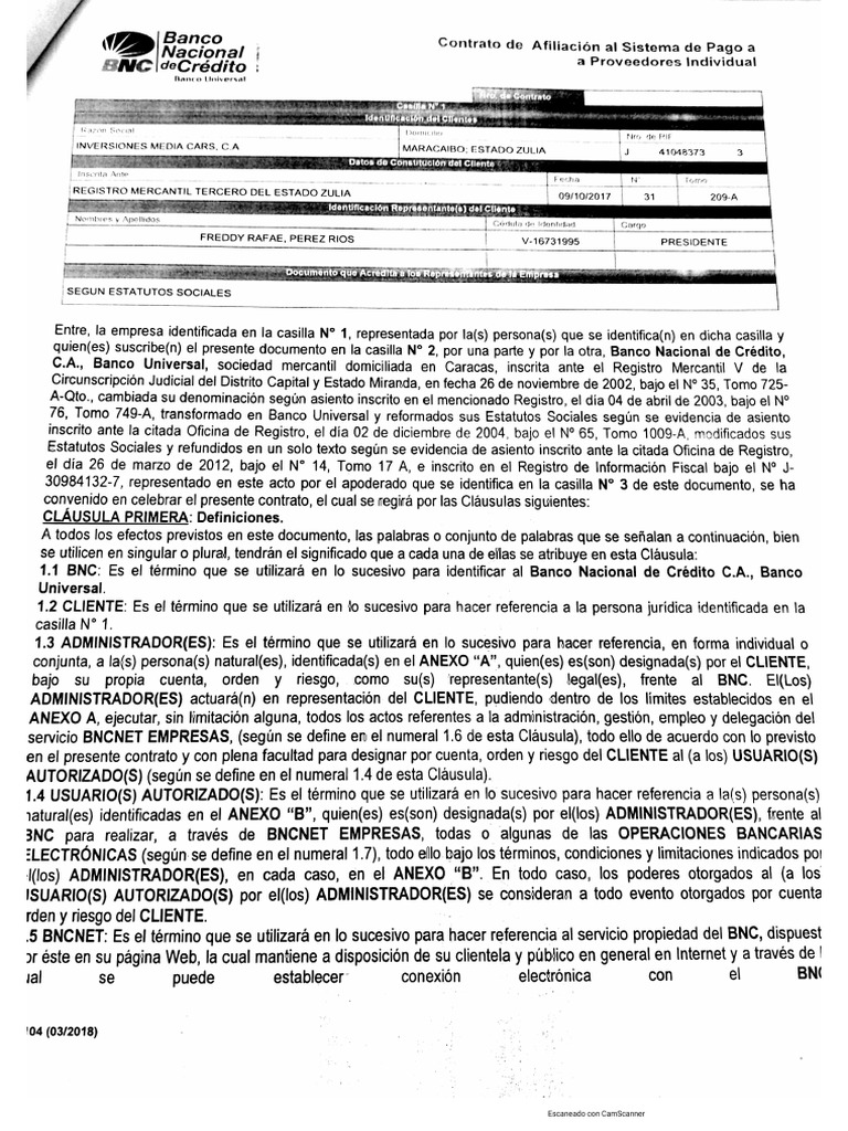 Inversiones Media Cars | PDF