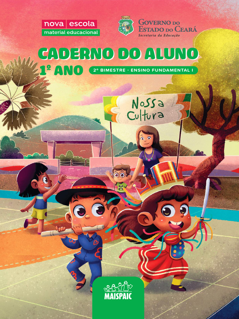 Caderno Do Aluno 1 Ano Ceará Pdf Aprendizado