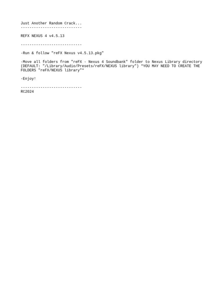Installation Pdf