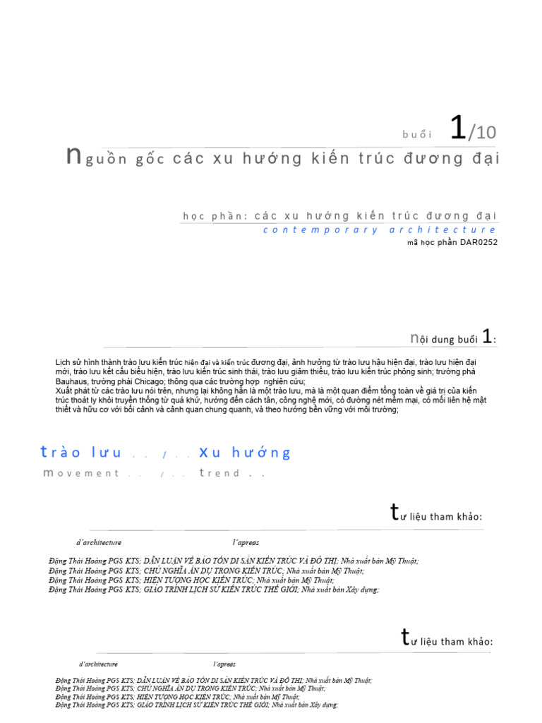 Buoi 1 Bai 1 Xu thế KT đương đại DAR0252 _HK 2_2024-2025_lop 2 | PDF