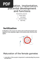 Human Reproduction - Notes - Class 12 - Part 6 - Fertilization and ...