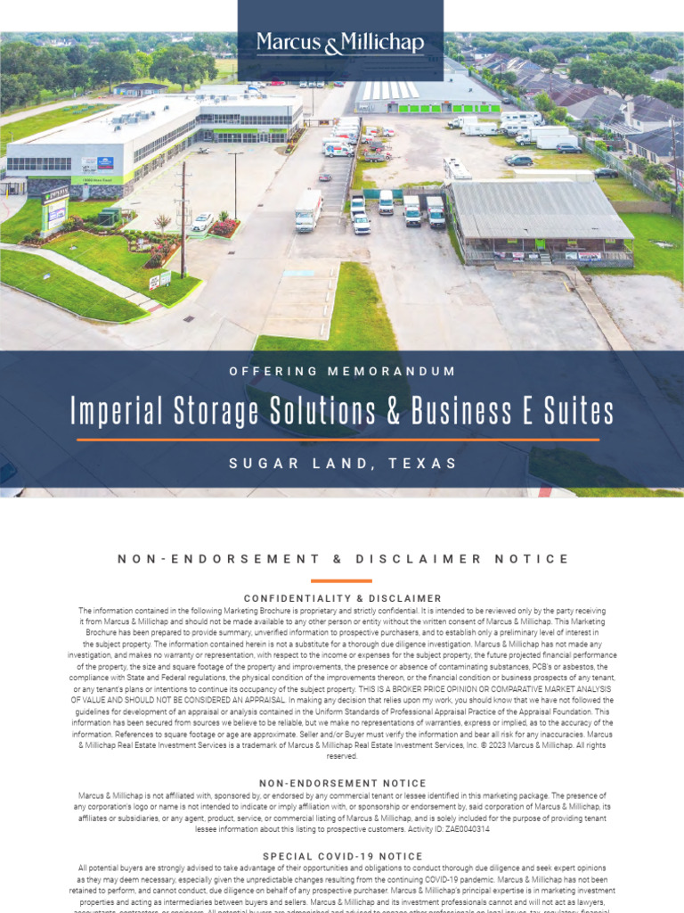 Imperial Storage Solutions Offering Memorandum_MNET - Final | PDF ...