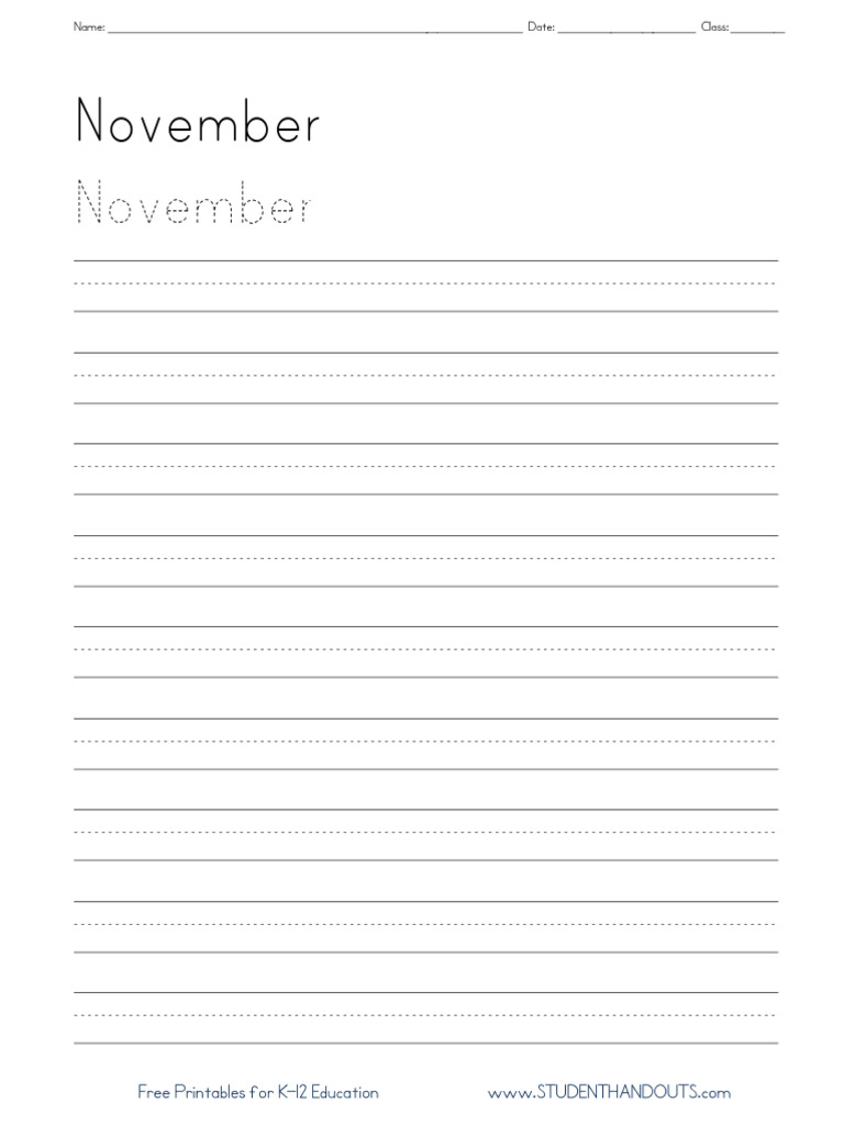 November Print | PDF