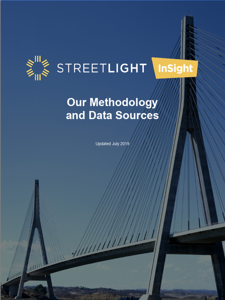 StreetLight Data - Methodology and Data Sources | PDF | Data | Sample ...