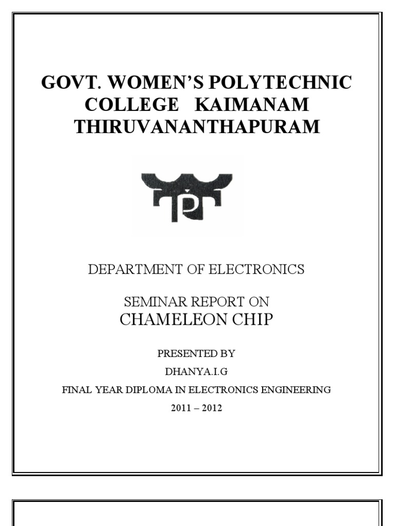 Chameleon Chip | PDF | Field Programmable Gate Array | Digital Signal Processor