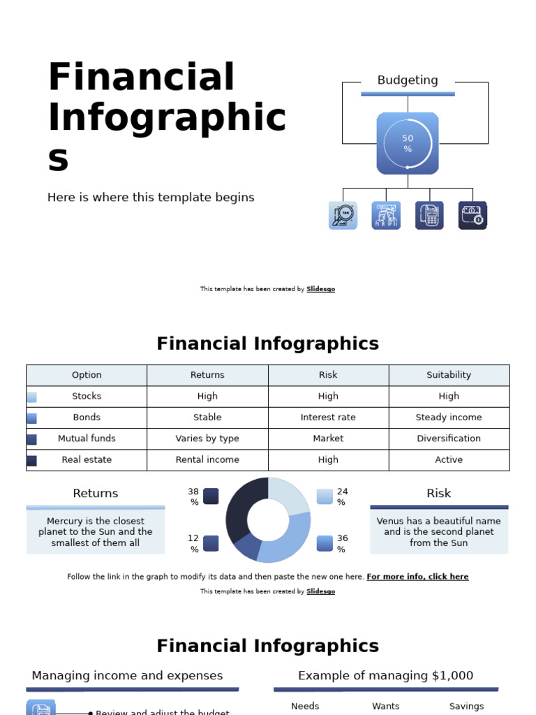 Financial Infographics | PDF | Planets | Solar System