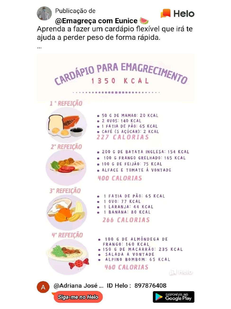 Cardápios para Semana | PDF
