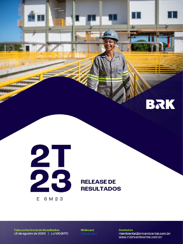 BRK Release 2T23 | PDF | Investimentos | Custo
