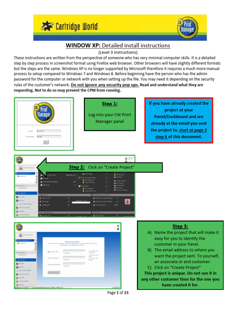 WindowsXPInstructions | PDF | Computer File | Microsoft Windows