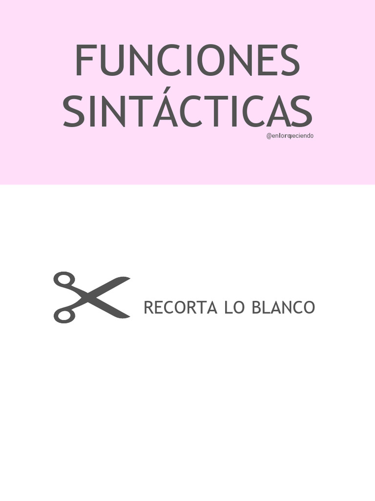 FLIPBOOK SINTACTICO - Modelo-1 | PDF | Asunto (gramática) | Verbo