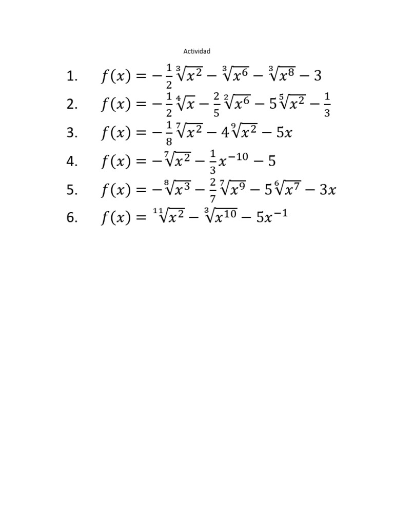 Actividad Matematicas 11a Jueves | PDF