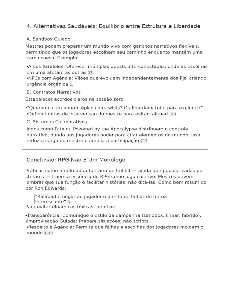 Cellbit Fere Os Pretextos Do RPG Parte 3 | PDF