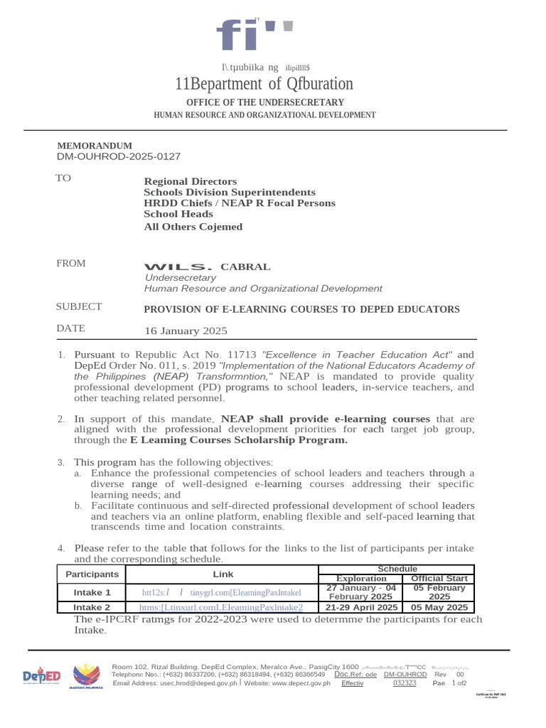 NEAP E Learning Courses Scholarship Program Final | PDF | Educational Technology | Computing