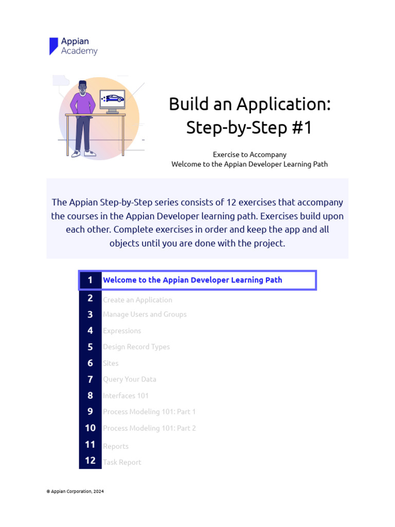Appian Developer Learning Path Guide | PDF | Educational Technology ...