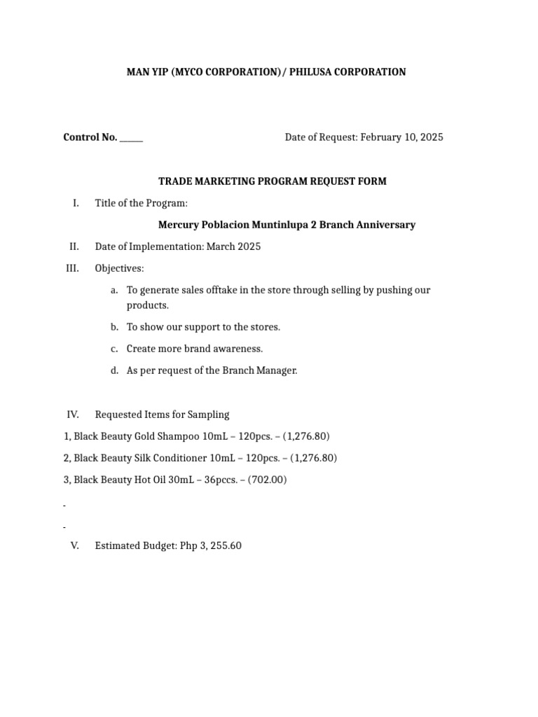 TMP Francis MDC Q Plaza Cainta | PDF