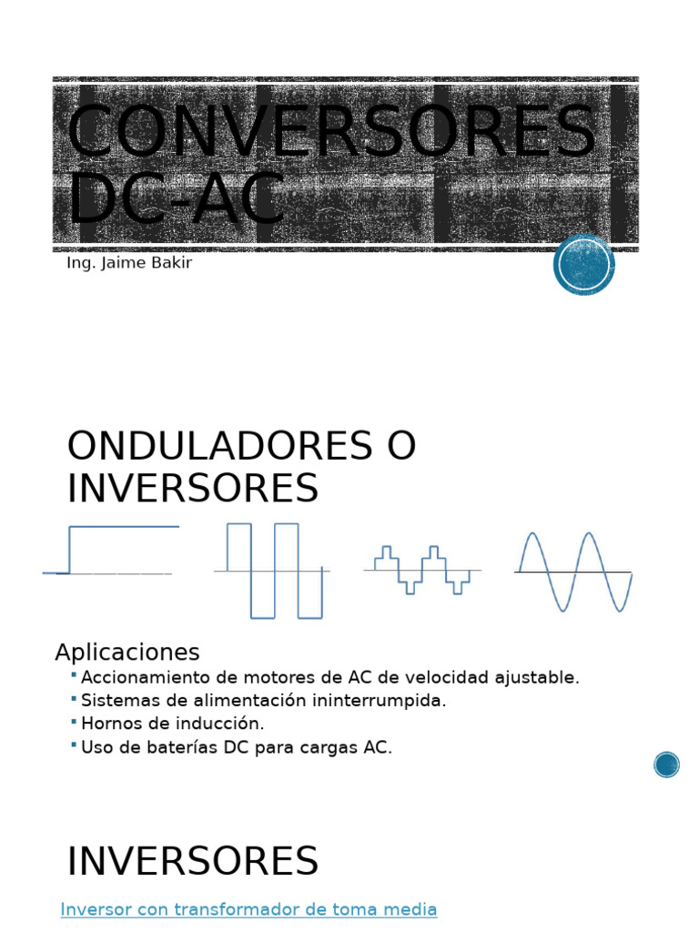 Conversores DC-AC | PDF