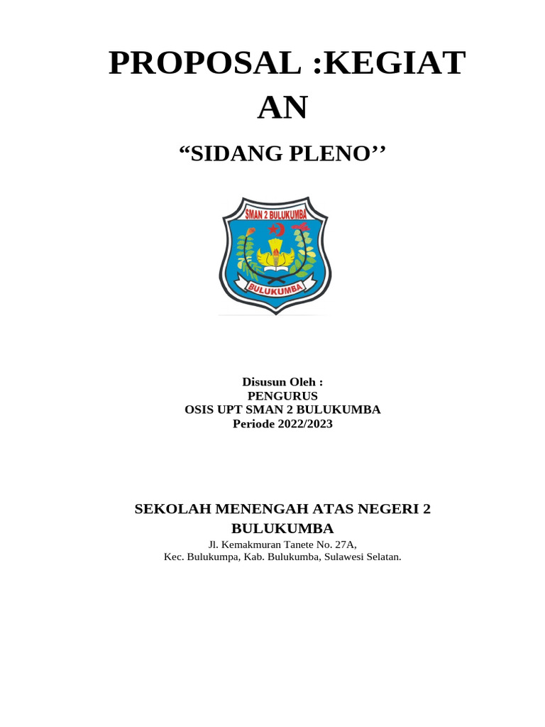 PROPOSAL - SIDANG - PLENO - (Revisi - ) (1) .Docx - FIKSS (2) (1) .Docx ...