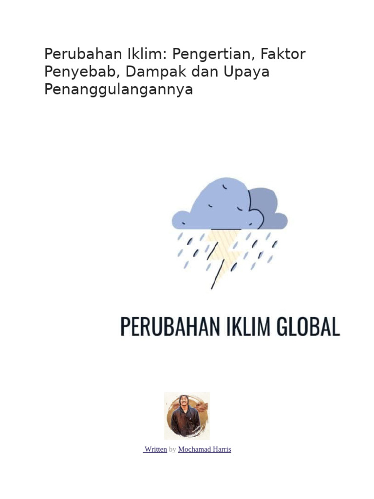 Perubahan Iklim | PDF