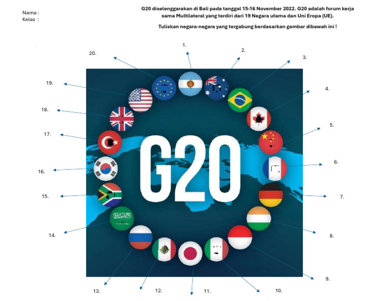 Anggota G20 | PDF