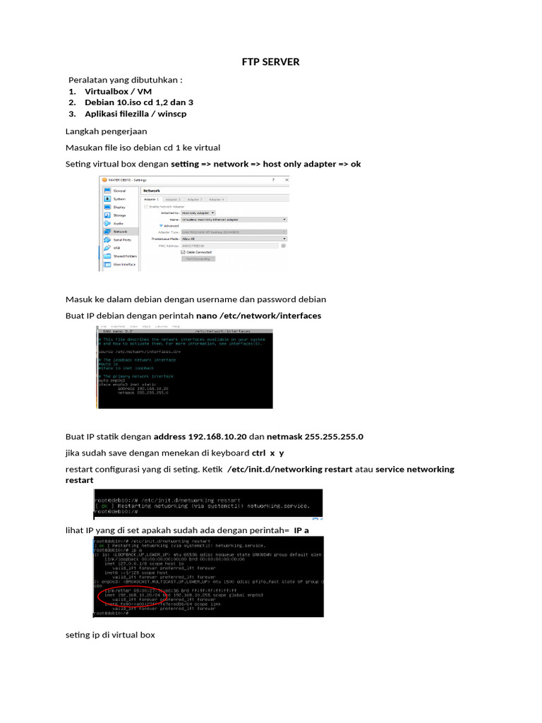Konfigurasi FTP Server | PDF