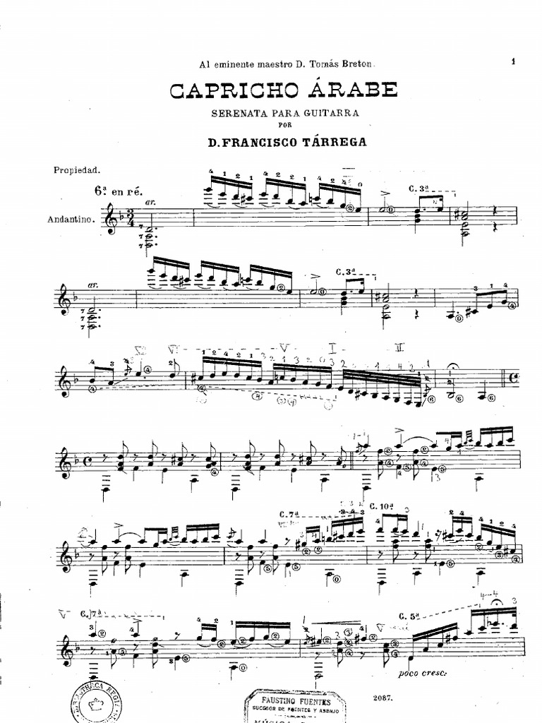 Capricho Arabe | PDF
