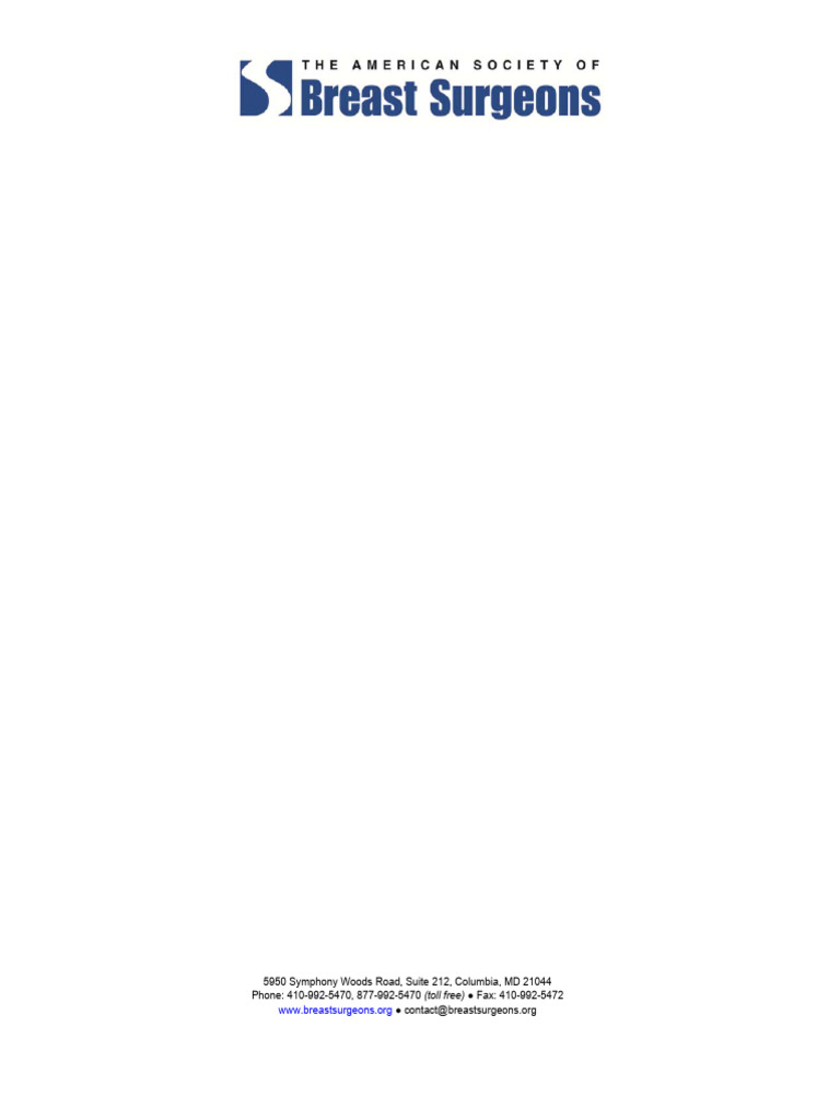 Performance - Practice - Guidelines - Stereo (2) ASBS | PDF | Mammography | Biopsy