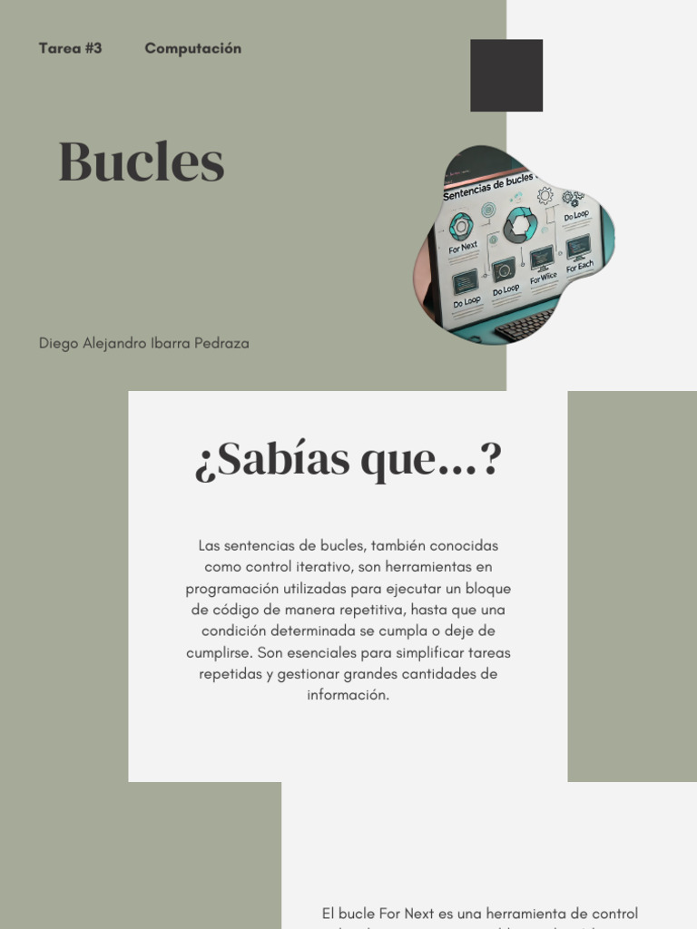 Introducción a Bucles en Programación | PDF