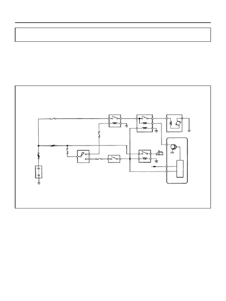 Fuel Pump Control Circuit CIRCUIT DESCRI | PDF | Relay | Electricity