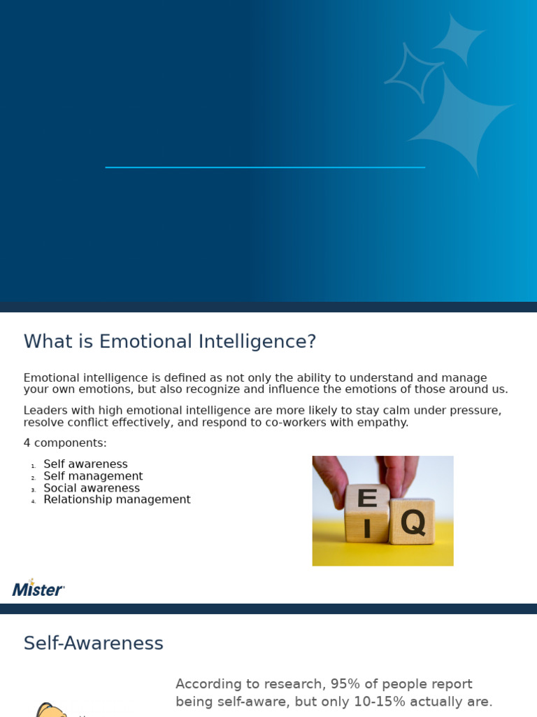 Emotional Intelligence in Leadership | PDF