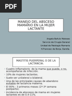 Mastitis Guia de Practica Clinica Patologia Mamaria-1 | PDF | Cáncer de mama | Hospital