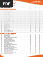 Modicare Products List | PDF | Shampoo | Skin Care